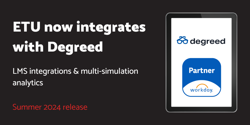 ETU now integrates with Degreed - Summer 2024 Release